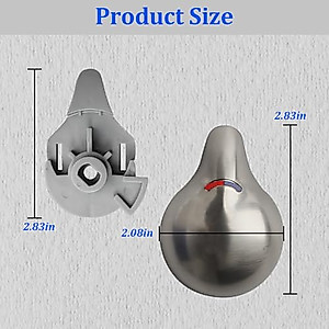 Shower Handle RP28595SS for Delta,Shower Handle Replacement Parts,Stainless Steel Colour