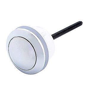 XXXDXDP 47 58mm Closestool Water Tank Push Button Vintage Round Single Key Flush Button Toilet Water Tank Accessories (Size : 47mm)
