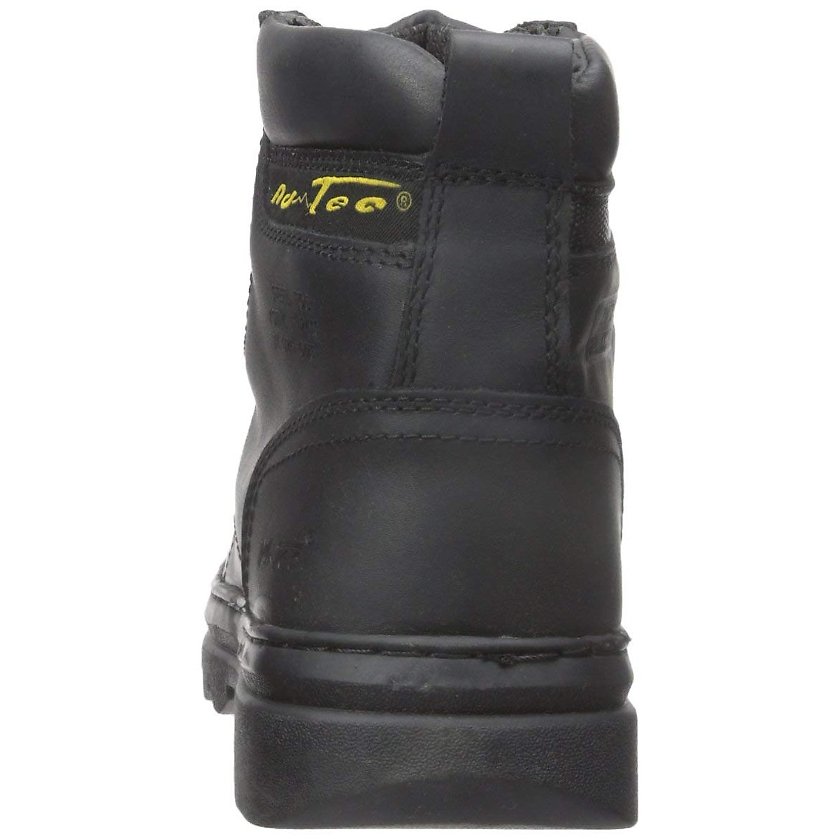 Ad Tec Men's 6" Ankle Laceup Leather Certified Work & Hiker Boot | Steel Toe, Padded Collar, Cushioned Insole & Oil Resistant Outsole