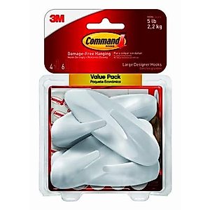 Command Value Pack Large Designer Hooks, 4