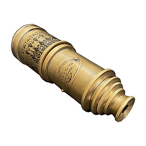 A S Handicrafts Pirates spyglass scope, brass handheld telescope, Christmas Day gift, camping, hiking, antique telescope, Man,Men Gift, Women,Woman Gift