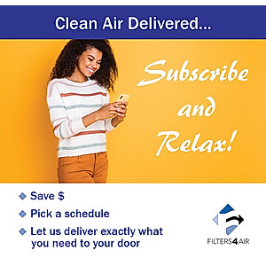 FILTERS4AIR Air Filters 12x12x1, Air Conditioner Replacement Filters - (4 Pack, MERV 10) - Pleated HVAC Air Filter, 1-3 Micron Particles Defense 1 Count (Pack of 4)