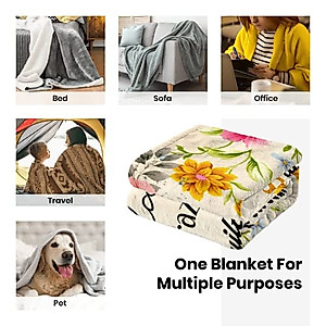 Tsefiwo Retirement Gifts for Women, Men 2023 Blanket - Retirement Party Decorations - Happy Retirement Gifts - Retirement Gifts for Coworkers - Retirement Decor Gift for Mom Blanket 50x60 Inch