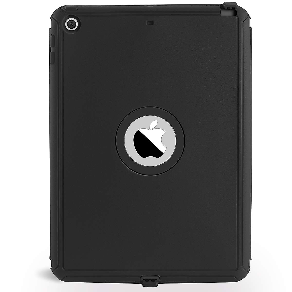 AICase iPad 9.7 Case 2018 iPad 6th Generation Case/2017 iPad 5th Generation Case,Heavy Duty Waterproof Shockproof Triple Layer Defense with Stylus for iPad 9.7 5th/6th Generation (Black)