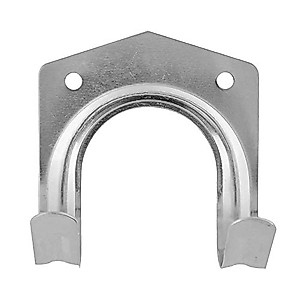 Wideskall Universal Galvanized Metal Utility Storage Hooks for Garden Tools (Pack of 10)