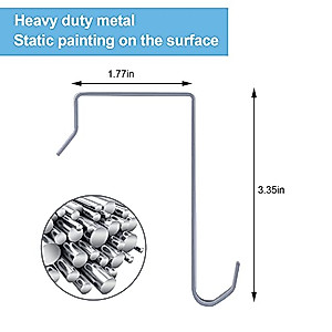 Fentec Over-the-Door-Shoe-Organizers Grey