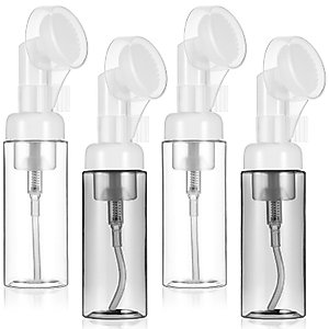 4pcs Foaming Soap Dispenser Small Facial Foaming Bottle Mini Mousse Foaming Soap Pump Container
