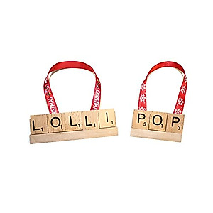 Christmas Ornament, Lolli Ornament, Lollie Ornament, Lolly Ornament, Pop Ornament, Lolli & Pop Ornament, Lollie Gift, Lolli and Pop Present, Lolli and pop gift, lolli and pop christmas, Grammy