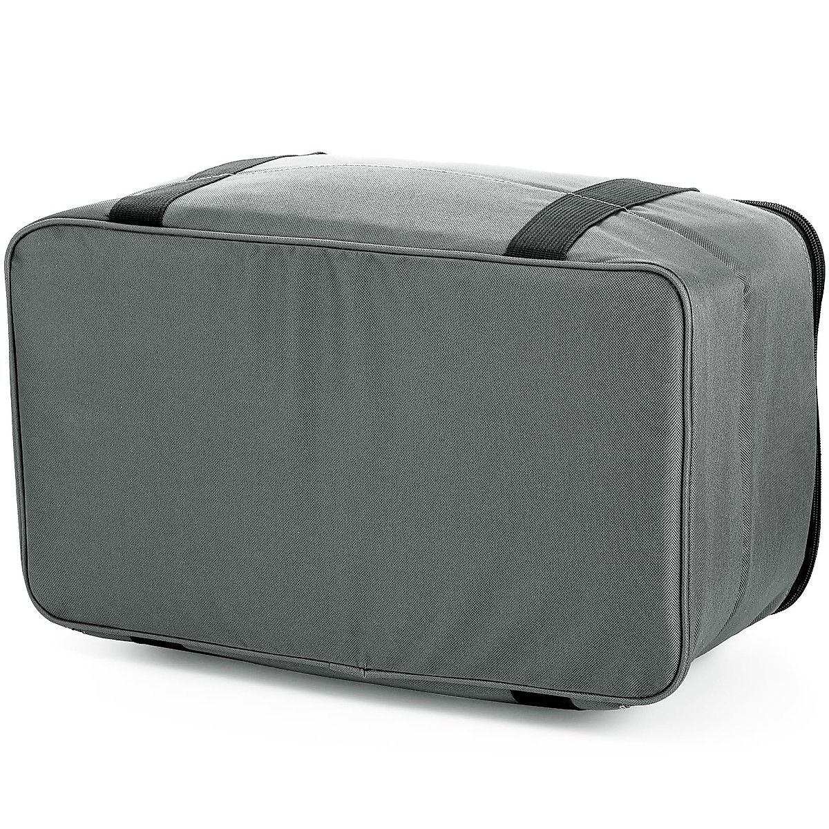 YOUEON Bongo Drum Bag with Carrying Grip, 18 Inch Standard Size Padded Bongo Gig Bag Bass Drum Fabric Bag with Dense Protective Interior Padding, Grey