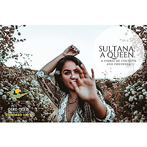 Sultana Luxury Linens - Turkish Throw Blanket | 100% Turkish Cotton | Decorative Boho Blanket for Modern Home Living | 52 x 67 Inches (Okanagan Stripe)