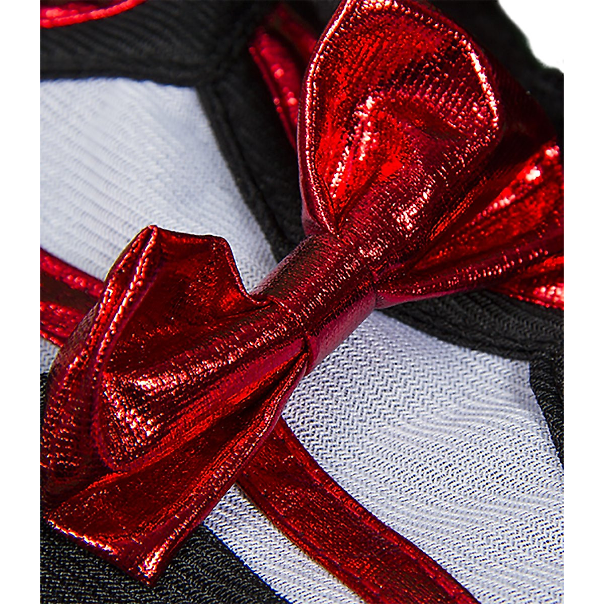 Metallic Red & Black Cheerleader Outfit Fits Most 8"-10" Stuffed Animals