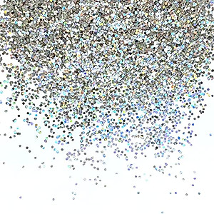 EcoGlimmer "DiscoBall Chunky" Cosmetic Biodegradable Eco Glitter - Plant-Based, Eco-Friendly Glitter Blend for Face, Body, Hair, Nails, and DIY Crafts - 15 Grams (1/2 Ounce)