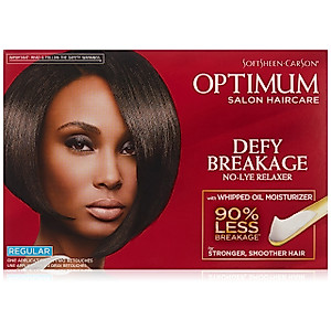 SoftSheen-Carson Defy Breakage No-Lye Relaxer for Normal Hair Textures with Coconut Oil