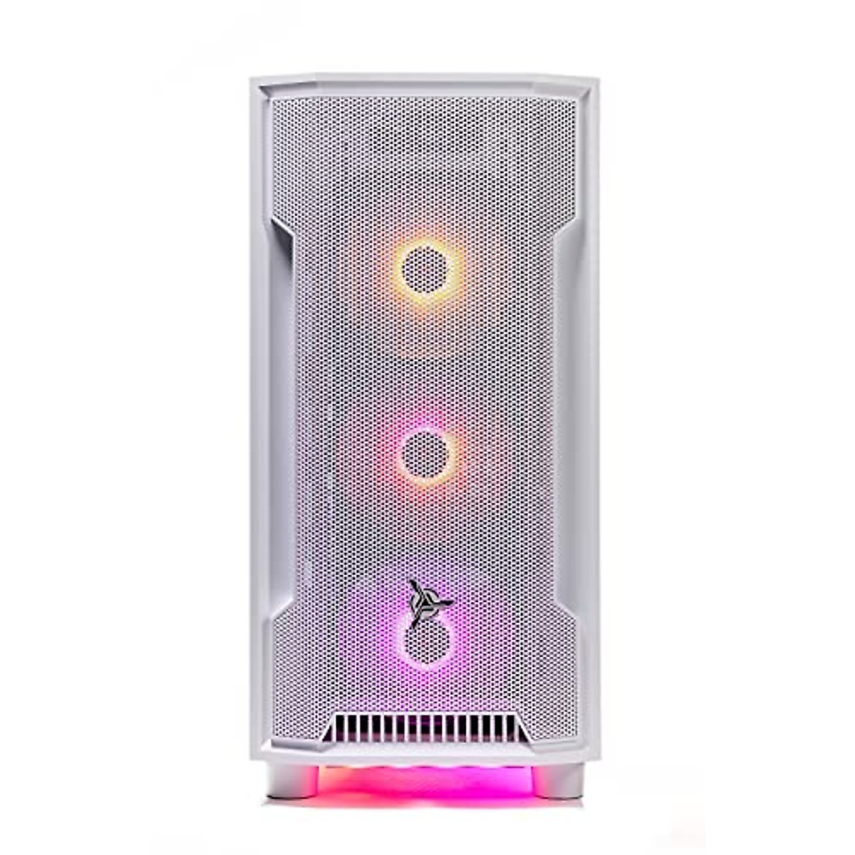 Skytech Gaming Skytech Archangel Gaming PC Desktop – Intel Core i5 12400F 2.5 GHz, NVIDIA RTX 4060 Ti, 1TB NVME SSD, 16GB DDR4 RAM 3200, 650W Gold PSU, 11AC Wi-Fi, Windows 11 Home 64-bit,White
