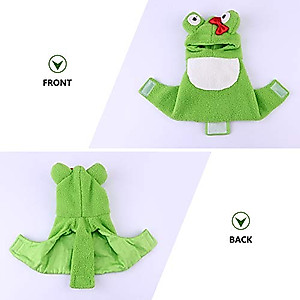 Thermal Hoodie Pet Birds Parrot Clothes Dressing Costume Hoodie for Party Pet Shows Cosplay Warm Supplies