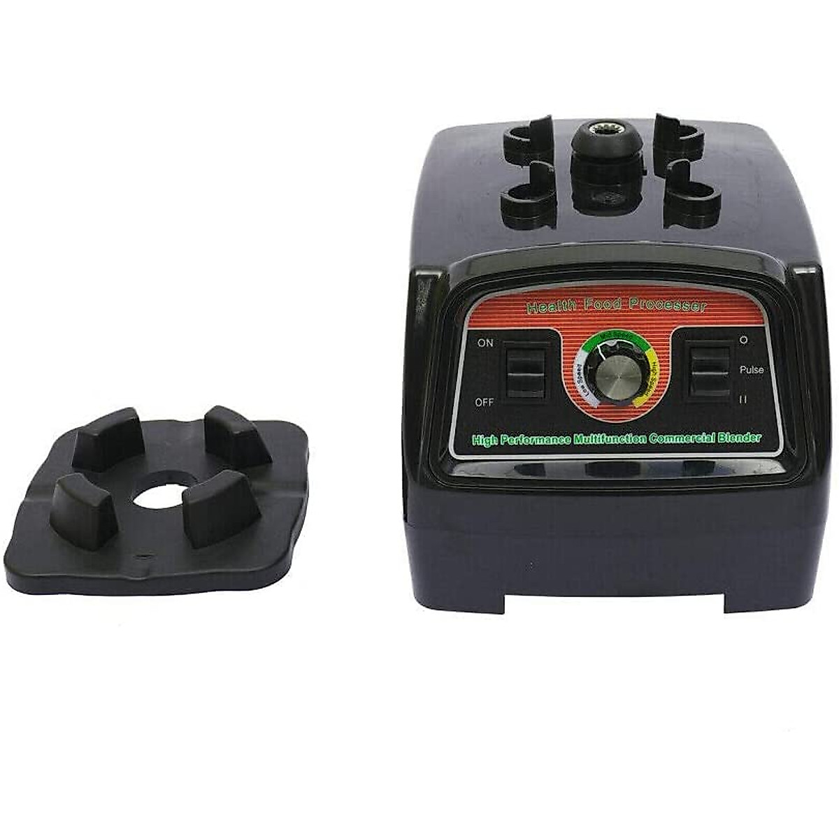 132 Oz Commercial Blender, Professional Countertop Blender 2800 Watt Base, High Performance Ice Crusher - Large Smoothie Blender, Food Processor Frozen Fruit or Hot Soups Shakes, BPA-Free Jar