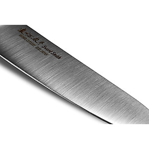Seki Japan MASAMUNE, Japanese Utility Petty Knife, Stainless Steel Fruit Knife, POM Handle, 5.3 inch (135mm)