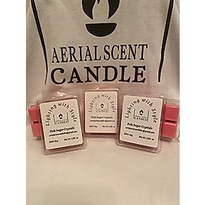 Aerial Pink Sugar Crystals Wax Melt