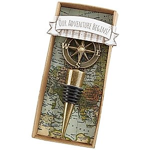 Kate Aspen "Our Adventure Begins" Bottle Stopper