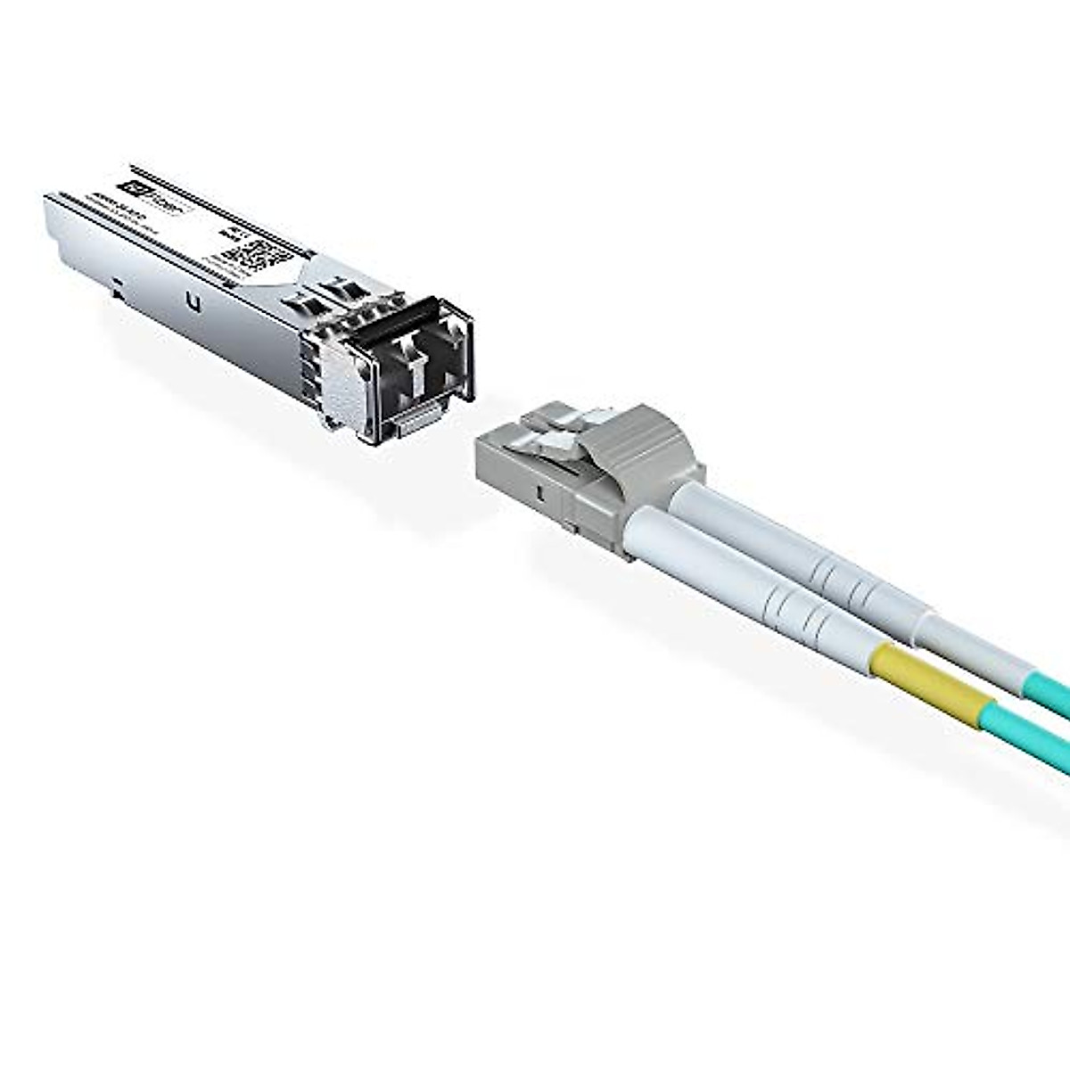 1.25G Multimode SFP LC Module, 1000Base-SX SFP Transceiver, MMF 850nm, 550m, DDM, for Netgear AGM731F, Mikrotik S-85DLC05D, Ubiquiti UniFi UF-MM-1G, Intel and More, 2 Pack