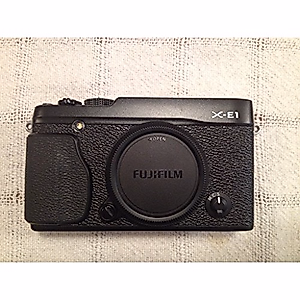 Fujifilm X-E1 16.3 MP Compact System Digital Camera with 2.8-Inch LCD and 18-55mm Lens (Black)