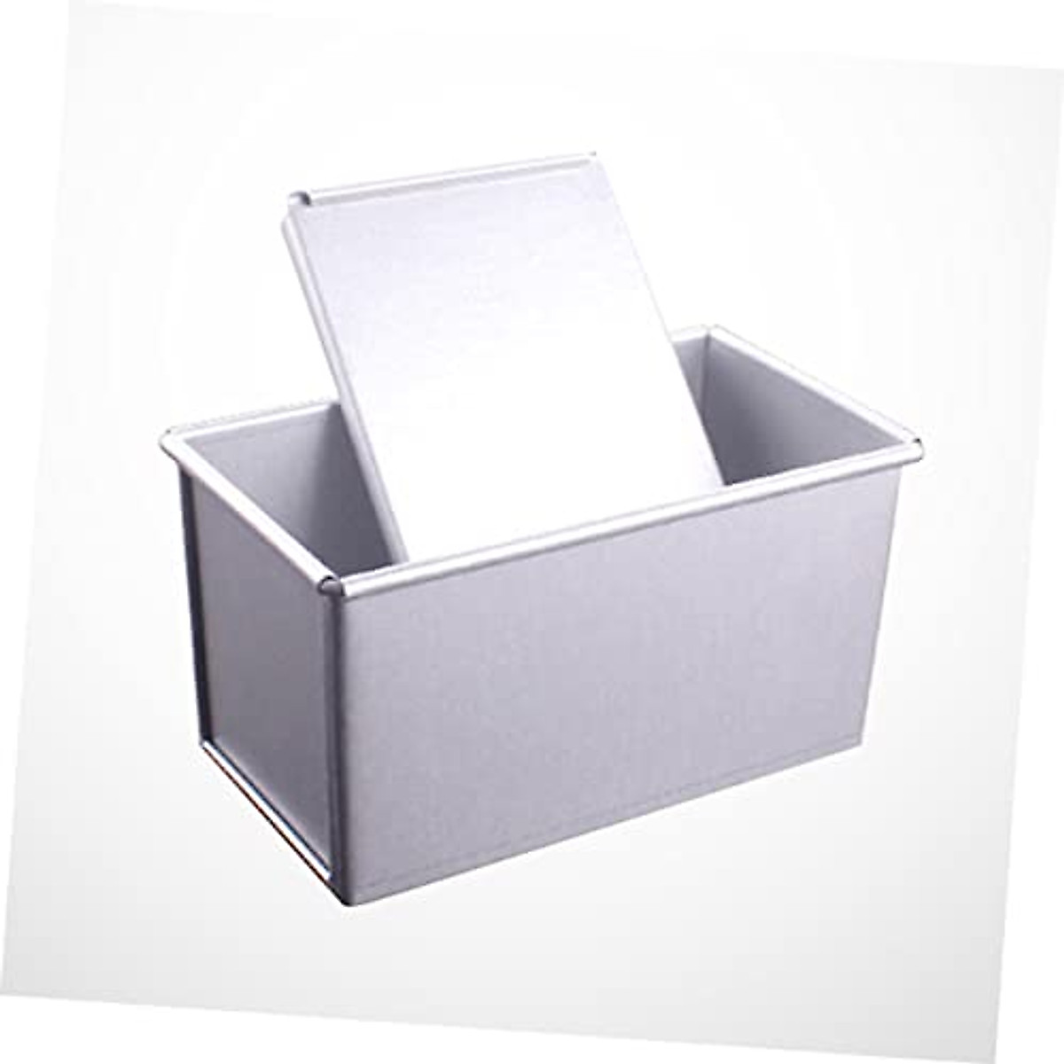 UPKOCH 1pc Mini Pan Aluminum Loaf Pans Mini Toast Bread Loaf Tin Toast with Cover Broiler Pan for Oven Kitchen Supplies Baking Tray Household Baking Plate Mold Baking Mold Bakeware Pie