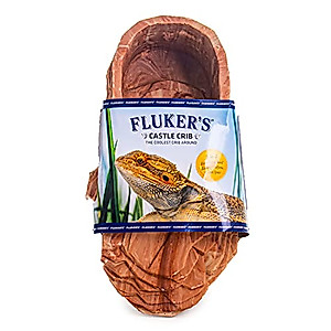 Fluker's Castle Crib Basking Platform for All Reptiles, Amphibians and Arachnids, X Large