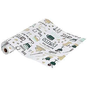 Shelf Drawer Liner Non Adhesive Foam Pad Paper for Kitchen Cabinets Bathroom Refrigerator Pantry Closet Dresser Drawer