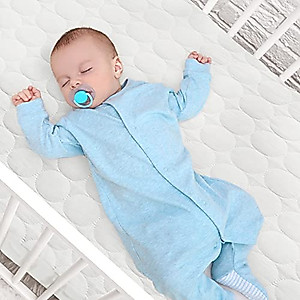 Pack N Play Mattress Pad Sheets Fitted Waterproof Mini Crib Mattress Protector 39” x 27” Fit Graco Pack and Play Mattress Machine Wash Quilted Playard Mattress Cover