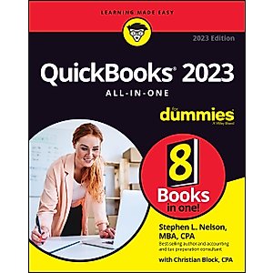 Quickbooks 2023 All-in-one for Dummies: 8 Books in One! (For Dummies (Computer/Tech))