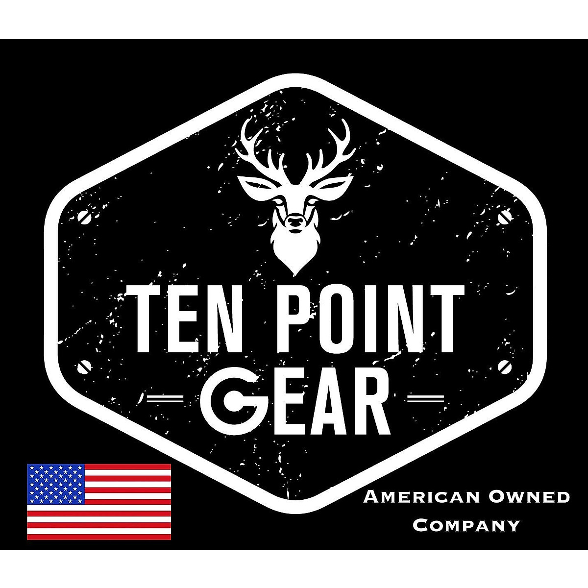 Ten Point Gear Bow Archery Wrist Sling 550 Paracord - Survival Hunting Shooting - Durable Leather with Metal Grommet (Multiple Color Options) (Woodland Camo)
