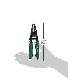 ENGINEER PA-14 Professional Precision Wire Strippers for thin wire (AWG34 - AWG22), sharp and perfectly round finishing edge, Spring loaded Comfortable Handles, Made in Japan