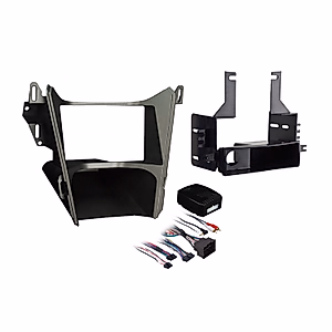 Metra Electronics Single DIN/Double DIN Installation Kit for 2010 Chevrolet Equinox Vehicles (Gray)