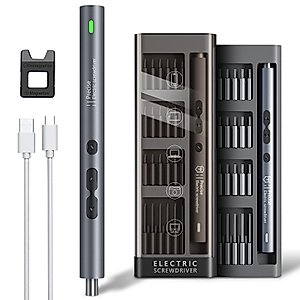 ZZR SEVEN Screwdriver Set, Electric Screwdriver, Precision Screwdriver Set, Repair Tools with USB Charge, Fix Phone Laptop Toys Watch Camera (51 in 1 882038)