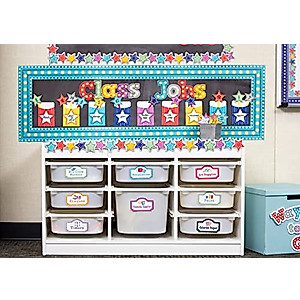 Teacher Created Resources Marquee Library Pockets - Multi-Pack