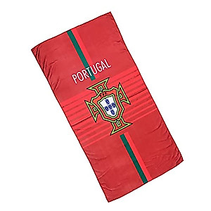 RENGVY Soccer Football National Team Fans Beach Sports Absorbent Large Towel Bath Towel (France)