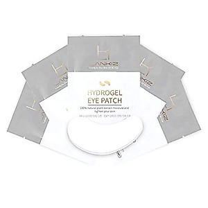LANKIZ Eye Pads for Lash Extensions Under Eye Gel Pads for Eyelash Extensions Lint Free Hydrogel Eye Patches Eyelash Extension Supplies 100 pairs