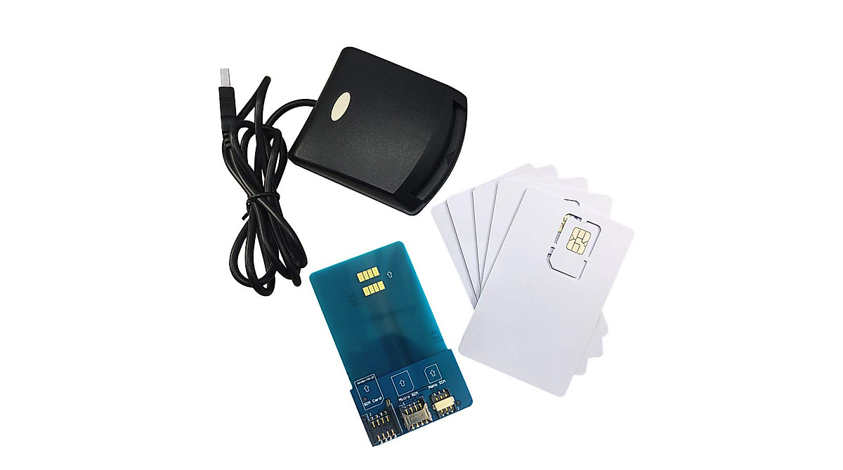 LTE WCDMA ICCID SIM USIM 4G Secure Card Reader Writer Programmer with ...