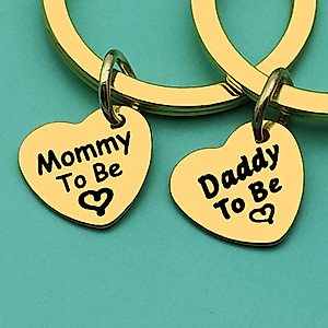 New Parent Gift First Time Pregnancy Gifts for Mom Dad To Be Mom to Be Keychain Daddy to Be Gifts First Time Dad Gifts New Mom Jewelry Baby Announcement Gift New Mom and Dad Gifts Baby Shower Gifts