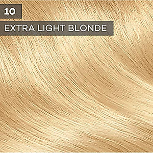Clairol Age Defy Permanent Hair Dye, 10 Extra Light Blonde Hair Color, 3 Count