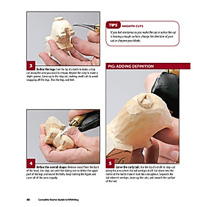 Complete Starter Guide to Whittling: 24 Easy Projects You Can Make in a Weekend (Fox Chapel Publishing) Beginner-Friendly Step-by-Step Instructions, Tips, and Ready-to-Carve Patterns for Toys & Gifts