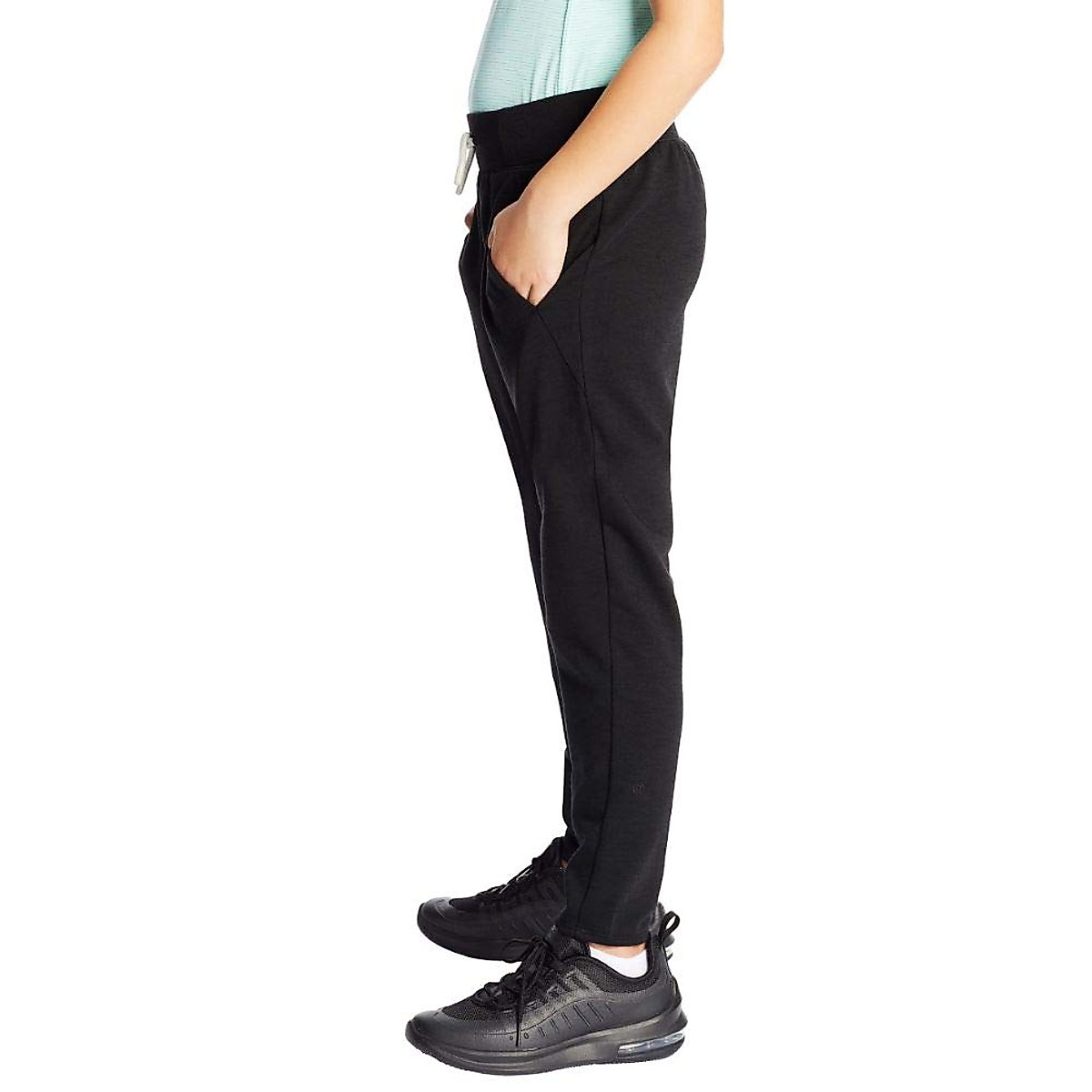 C9 Champion girls Fleece Jogger Sweatpants, Ebony Heather, Large US