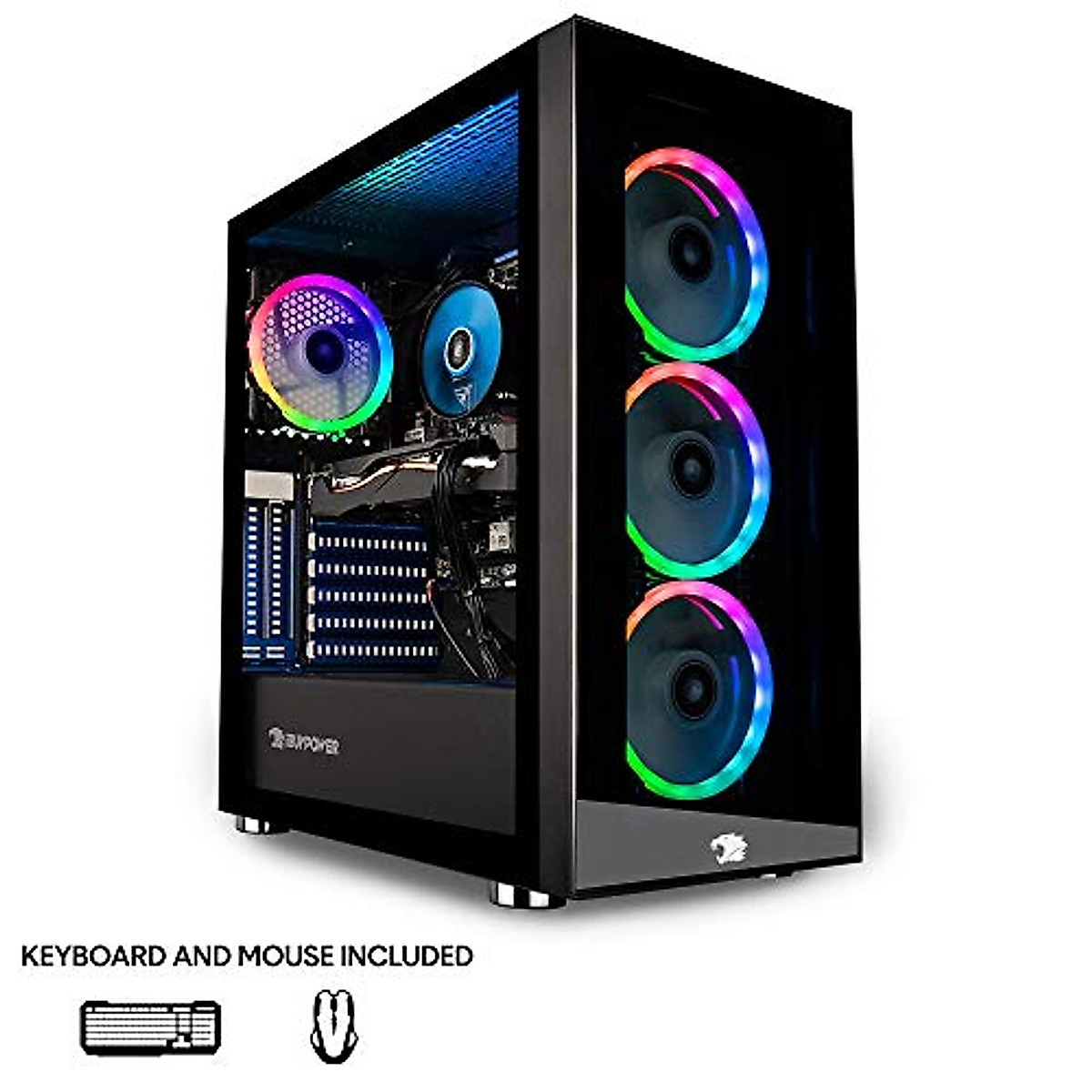 iBUYPOWER Pro Gaming PC Computer Desktop Element MR 202i (Intel i7-11700F 2.5GHz,NVIDIA GeForce GTX 1660 6GB, 16GB DDR4, 240GB SSD, 1TB HDD, WiFi Ready, Windows 10 Home)