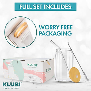 KLUBI In My Mom Era Cup 16oz Gifts for New Mom Gifts Mom Glass Cup with Straw Mom Mug Best Mom Gifts Mom Cups Mom Birthday Gifts for Mom Birthday Gifts for New Mothers Presents for Mom Mama Gifts