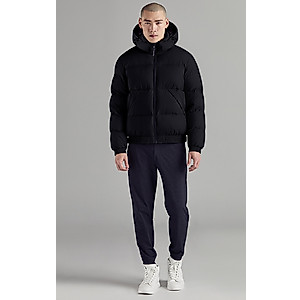 Triple F.A.T. Goose Men's Worsley Puffer Jacket - Mens Winter Jackets - Down Jacket Men - Men's Winter Coats (Black, 2XL, xx_l)