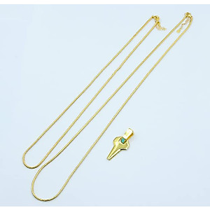 RJZMMN David-Martinez Necklace for Cybe-punk Edge-runers Lucy Cosplay Costume Pendant Accessories (7844-A)