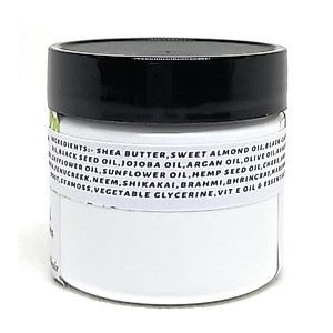 Chebe Hair Growth Butter(No Coconut Oil)/Chebe with Aloe vera/Amla Powder/Jamaican Black Castor Oil/Fenugreek (Scented, 2 oz)