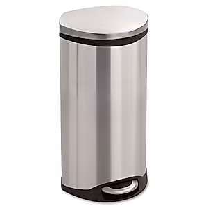 Safco 9902SS Step-On Medical Receptacle 7.5gal Stainless Steel