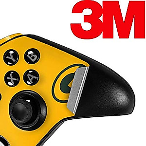 Skinit Decal Gaming Skin Compatible with Xbox One Elite Controller - Officially Licensed NFL Green Bay Packers Yellow Performance Series Design