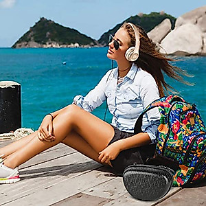 Linkidea Headphone Carrying Case Compatible with Beat Solo3.0, Solo2.0, SoloHD Wireless On-Ear Headphones Case, Protective Hard Shell Travel Bag with Cable, Charger Storage (Black)